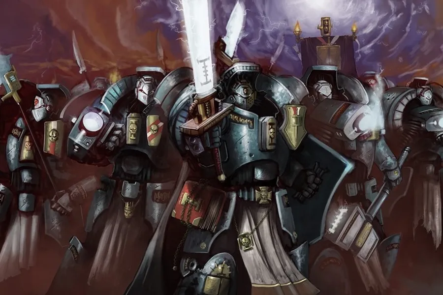 Grey Knights Primaris Strike Squad "Saturnine Exorcism" WIP - KTDash